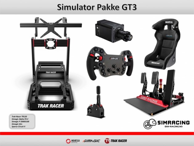 Simulator Pakke GT3 | SIMRACING AS